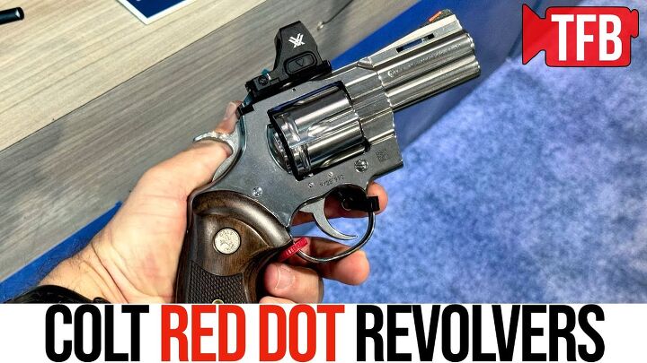 Colt Introduces Red Dot Mounts for Popular Revolvers | SHOT Show 2025 ...