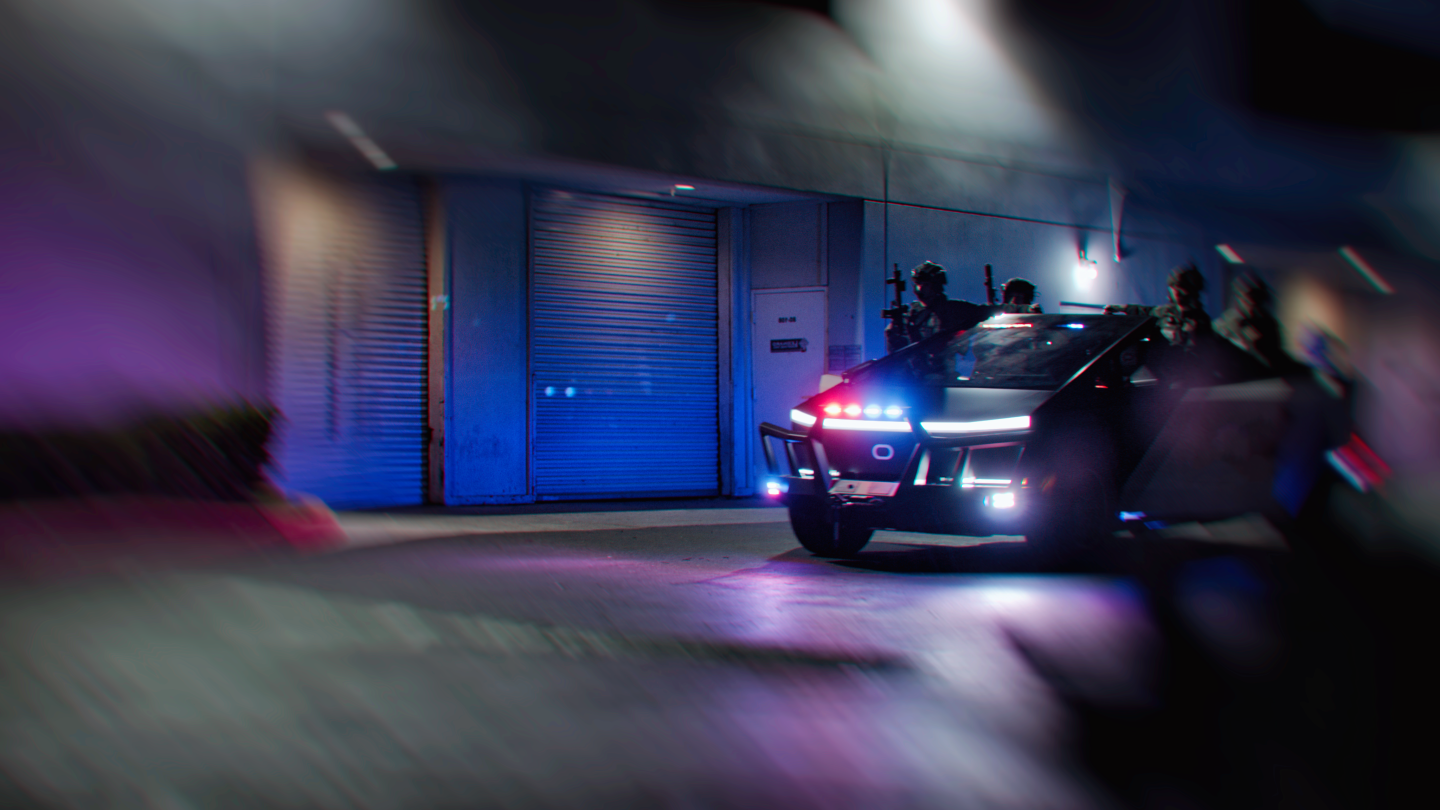 Up close: Oracle transforms Tesla Cybertruck into law enforcement ...