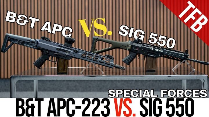 SIG 550 vs. B&T APC-223: $$$ Swiss Rifle Showdown By: James Reeves ...