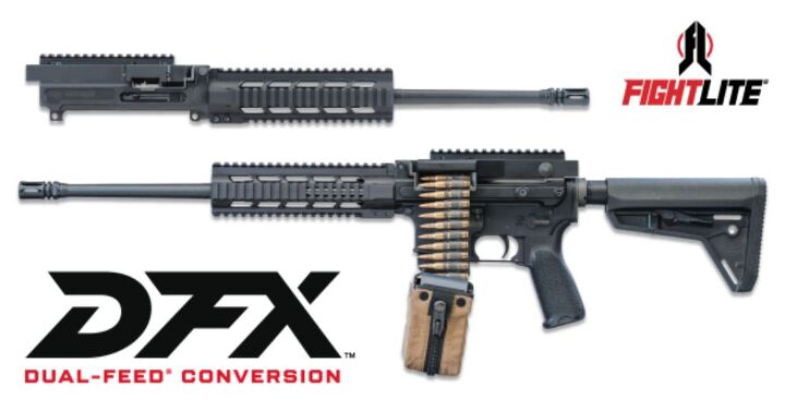 FightLite Industries Next-Generation DFX Belt-Fed Upper Receiver By ...