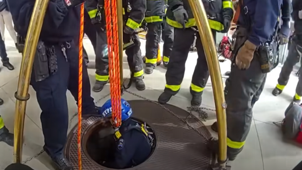 BWC: NYPD, FDNY rescue construction worker who fell 30 feet down ...