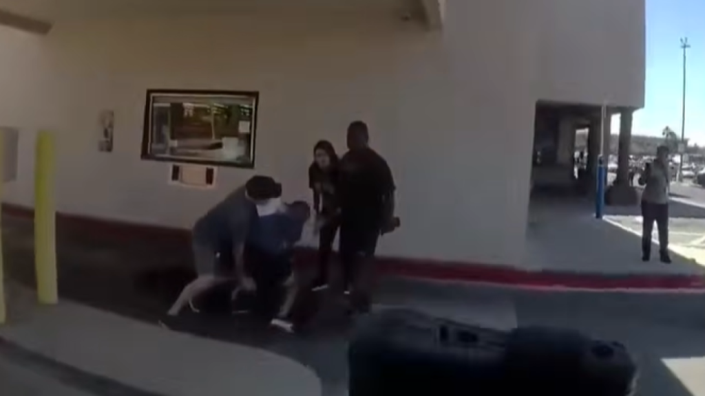 BWC: Bystanders subdue man who opened fire in Las Vegas grocery store ...